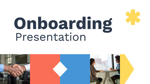 Présentation onboarding | Modèles Genially